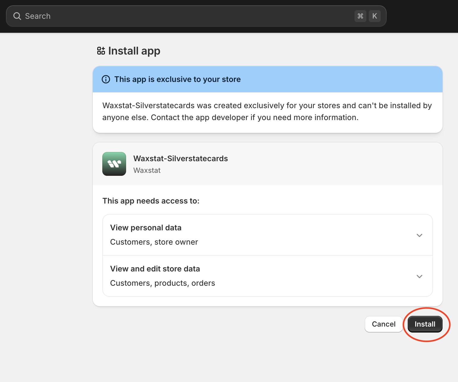 How to Set Up the Waxstat-Shopify Integration – Waxstat